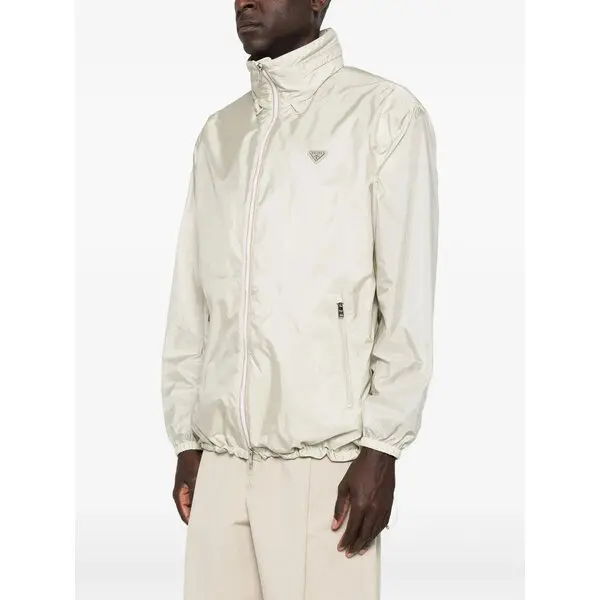 Prada High Neck Zip Fastening Jacket