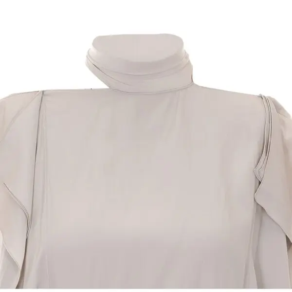 LANVIN Frilled Charmeuse Top