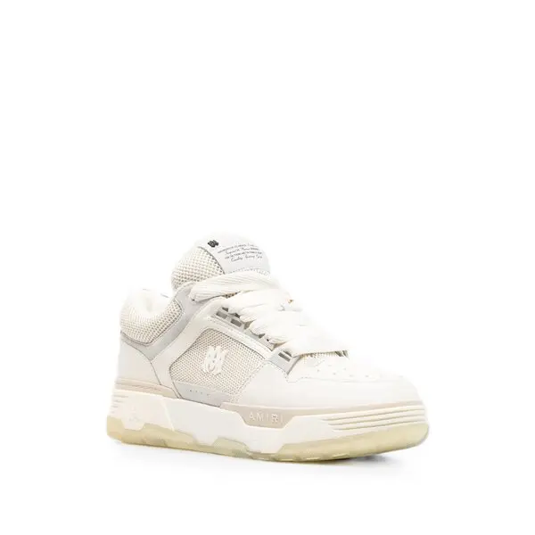 Amiri Low-top Sneakers With Perforated Detailing