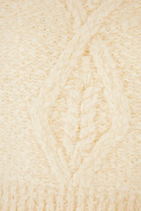 Isabel Marant Étoile Cable Knit Cropped Sweater - Multicolor