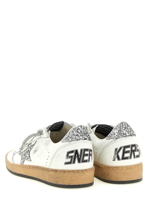 GOLDEN GOOSE Ball Star Sneakers - Silver