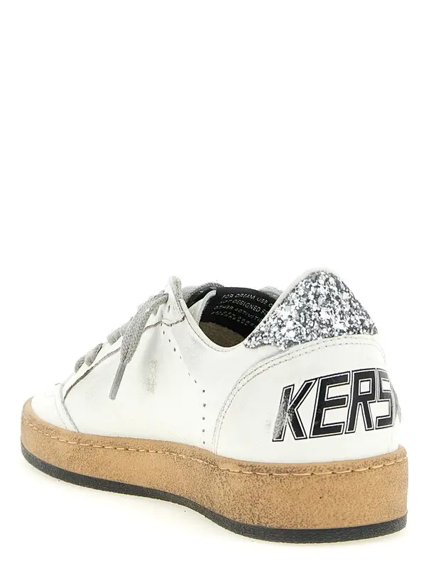 GOLDEN GOOSE Ball Star Sneakers - Silver