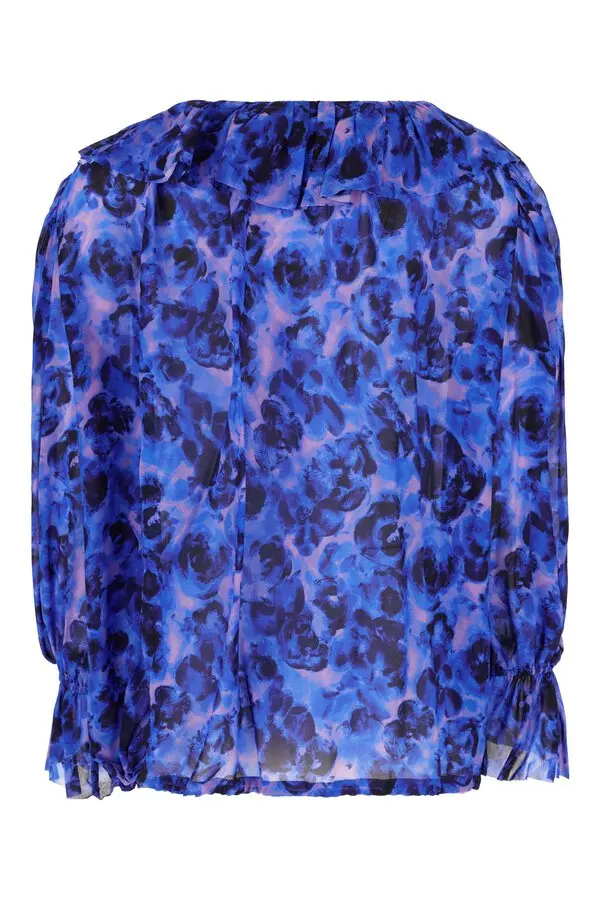 Dries Van Noten Floral Print Blouse