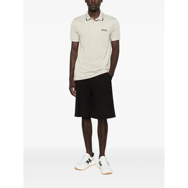 BOSS Neutrals Polo Shirts - Cream
