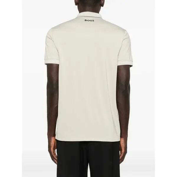 BOSS Neutrals Polo Shirts - Cream
