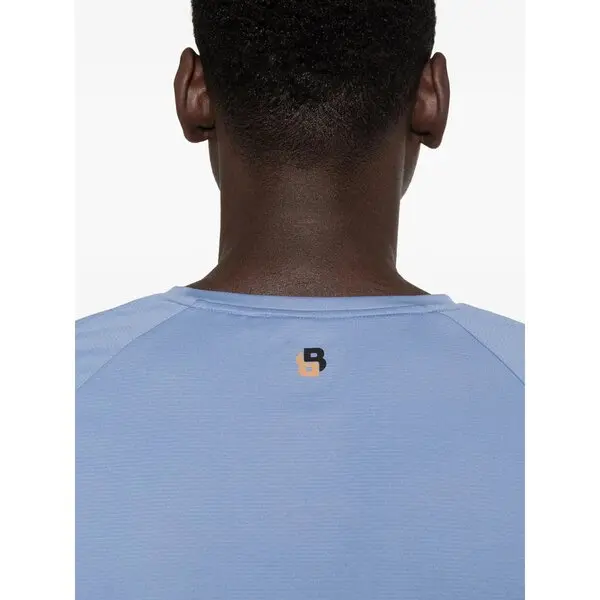 BOSS T-shirt & Vest" Logo Print Crewneck