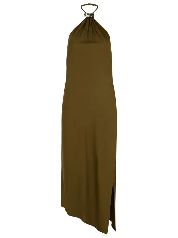 Attico Viscose Dress - Green