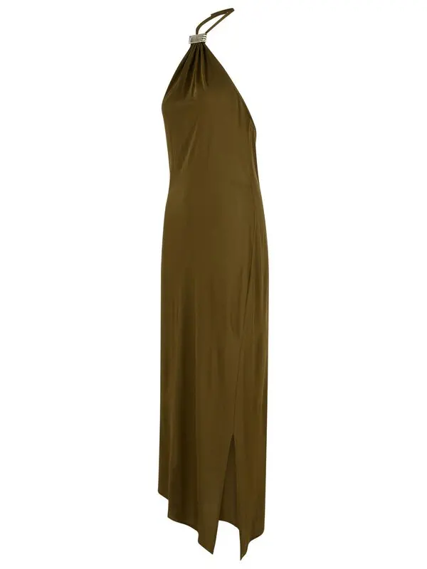 Attico Viscose Dress - Green