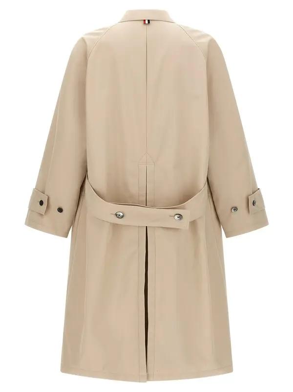 Thom Browne Water Repellent Cotton Trench Coat