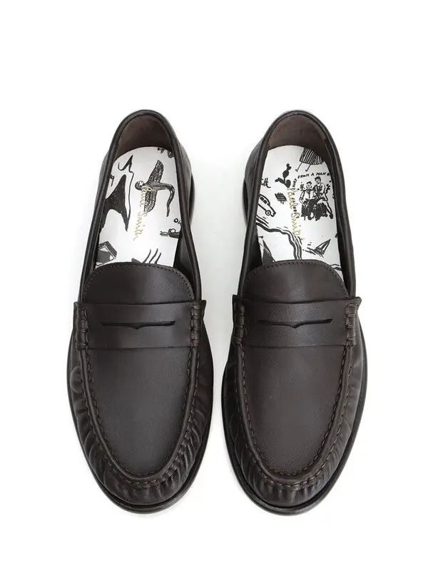 Paul Smith Faraon Leather Loafers - Brown