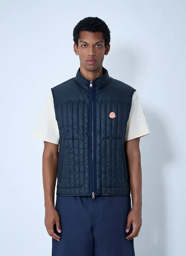 Moncler Quilted Stand Collar Vest