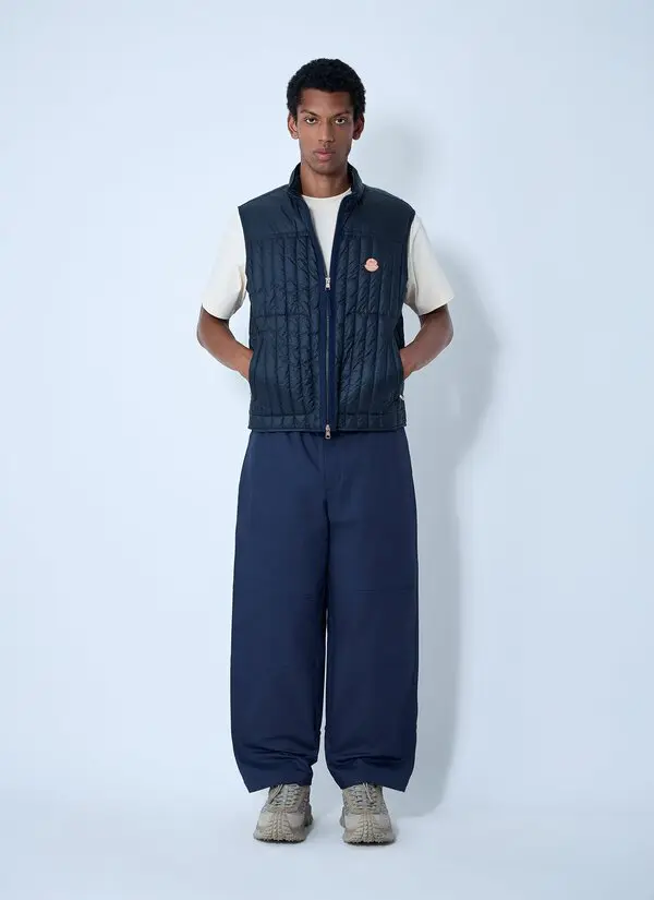 Moncler Quilted Stand Collar Vest