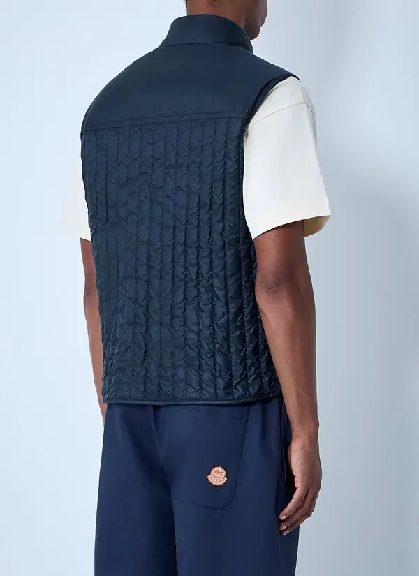 Moncler Quilted Stand Collar Vest