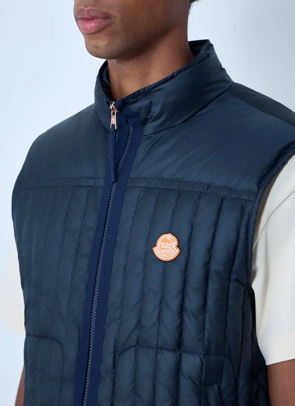 Moncler Quilted Stand Collar Vest