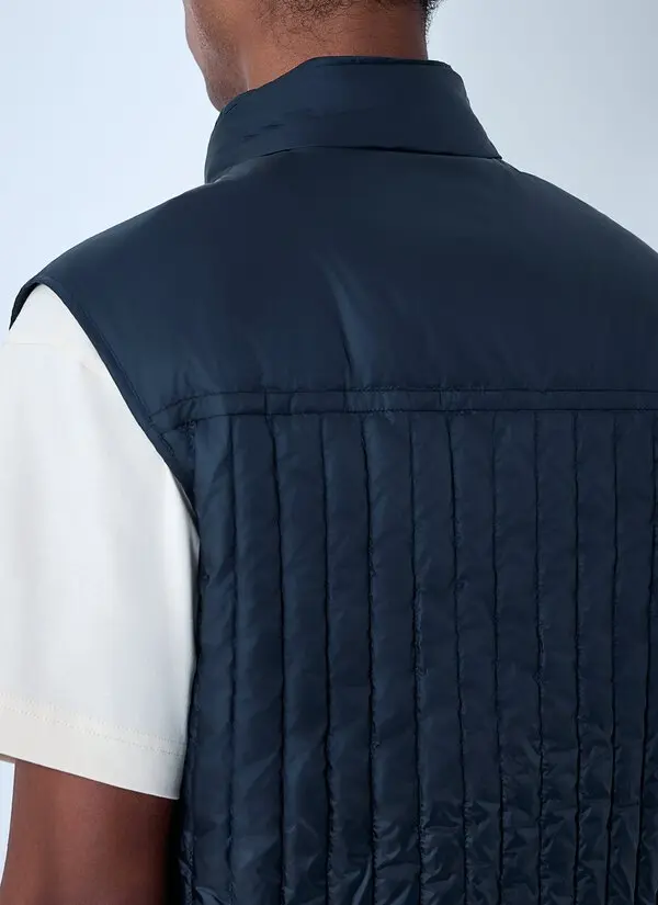 Moncler Quilted Stand Collar Vest