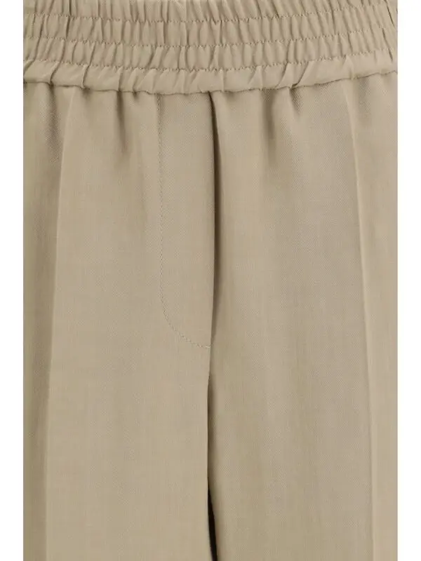 Brunello Cucinelli Cotton Pants - Cream