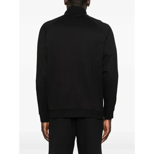 BOSS Cotton Zip-up Sweatshirt With High Neck And Logo Detail