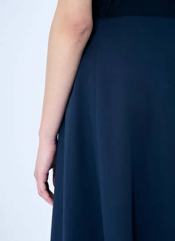 Balenciaga Cotton Midi Skirt - Blue