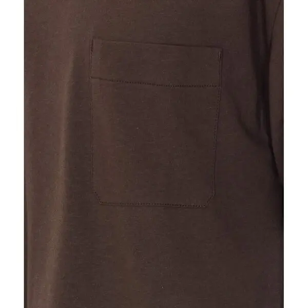 LEMAIRE Boxy Fit T-shirt - Brown