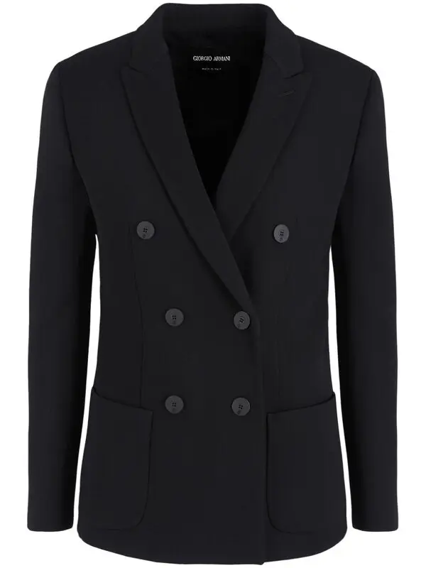 Giorgio Armani Wool Blazer - Multicolor