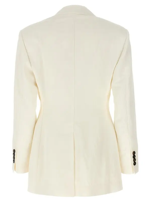 Brunello Cucinelli Double-breasted Blazer With Peak Lapels