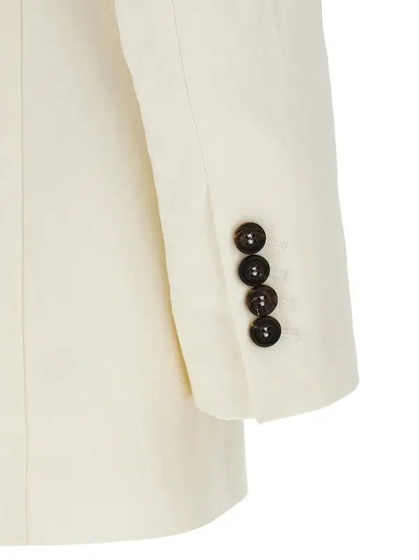 Brunello Cucinelli Double-breasted Blazer With Peak Lapels