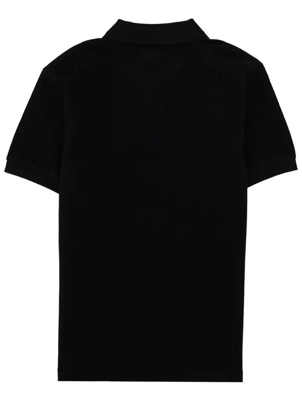 Kenzo Polo With Logo - Black