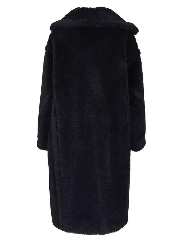 Max Mara Teddy Bear Icon Coat - Blue