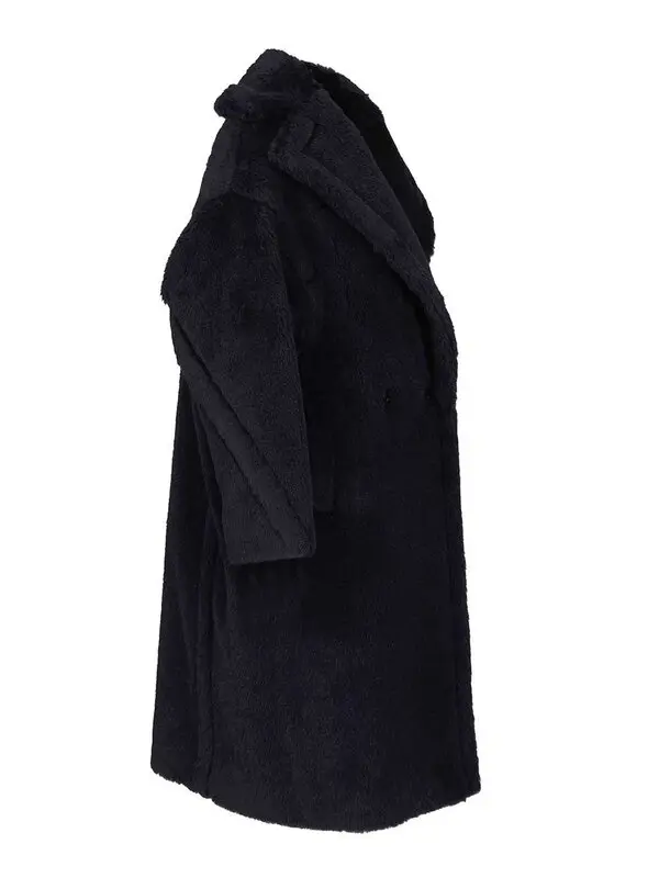Max Mara Teddy Bear Icon Coat - Blue