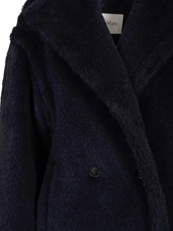 Max Mara Teddy Bear Icon Coat - Blue