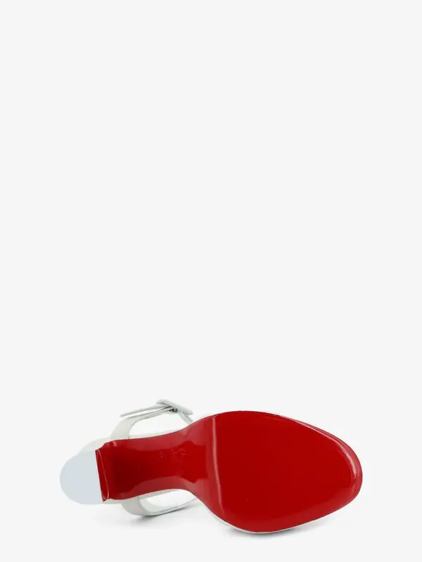 CHRISTIAN LOUBOUTIN Cora Leather Heeled Sandals - Multicolor