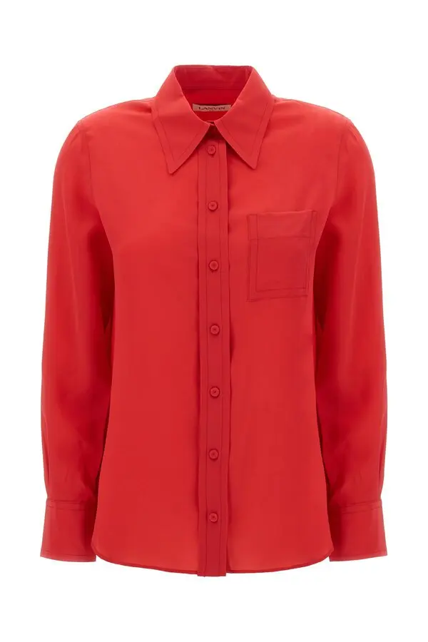 LANVIN Button-up Shirt With Pocket Detail