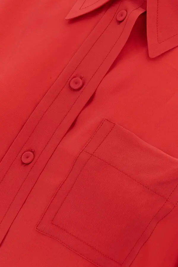 LANVIN Button-up Shirt With Pocket Detail