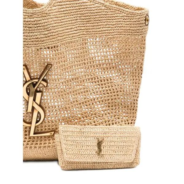 Saint Laurent Woven Shoulder Bag