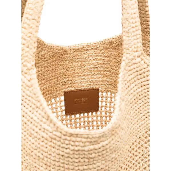 Saint Laurent Woven Shoulder Bag