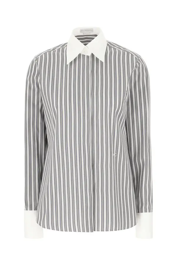 Stella McCartney Striped Shirt With Classic Collar