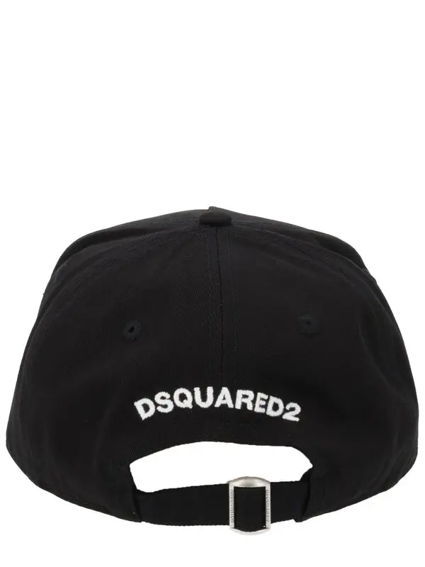 Dsquared2 Iconique Baseball Cap - Black