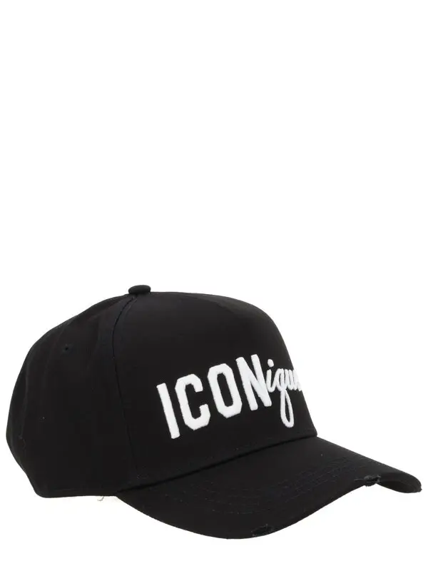 Dsquared2 Iconique Baseball Cap - Black