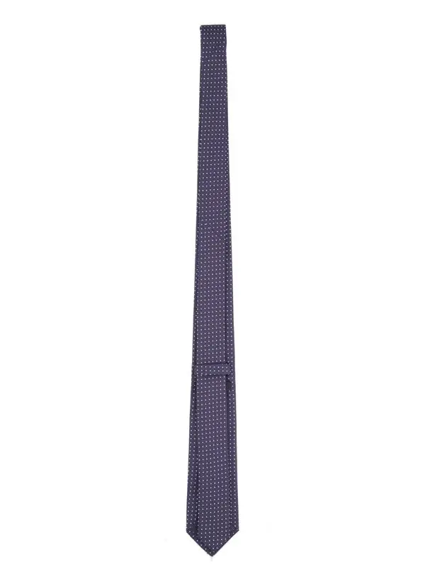 Tagliatore Silk Neck Tie - Blue