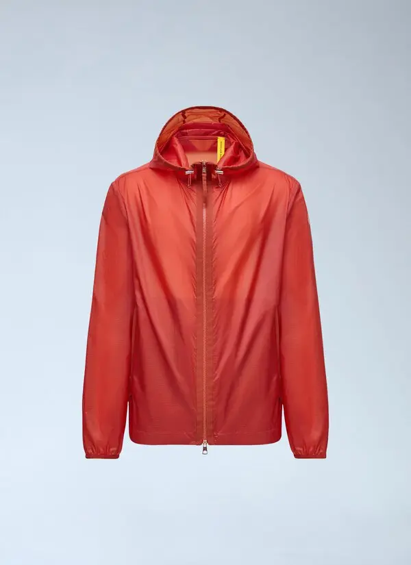 Moncler Hamlin Zip-up Hooded Jacket With Logo Patch