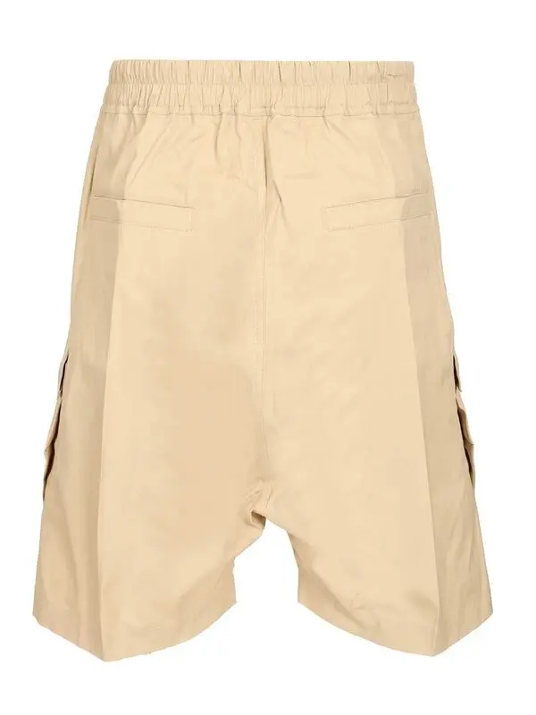 Rick Owens Cargobela Cotton Blend Cargo Shorts