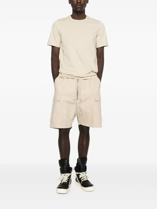 Rick Owens Cargobela Cotton Blend Cargo Shorts