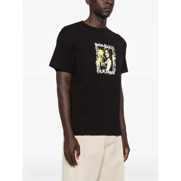Palm Angels T-shirts & Vests T-shirts - Black