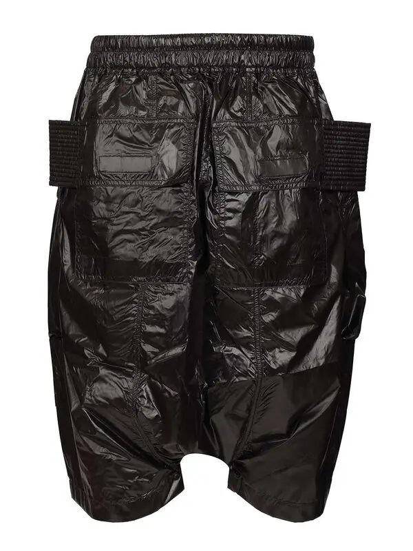 Rick Owens Creatch Cargo Shorts - Black