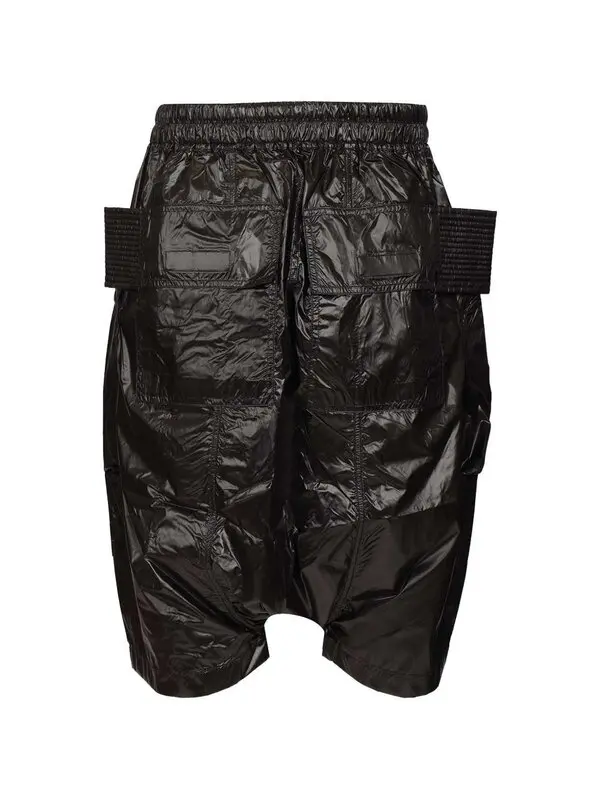 Rick Owens Creatch Cargo Shorts - Black
