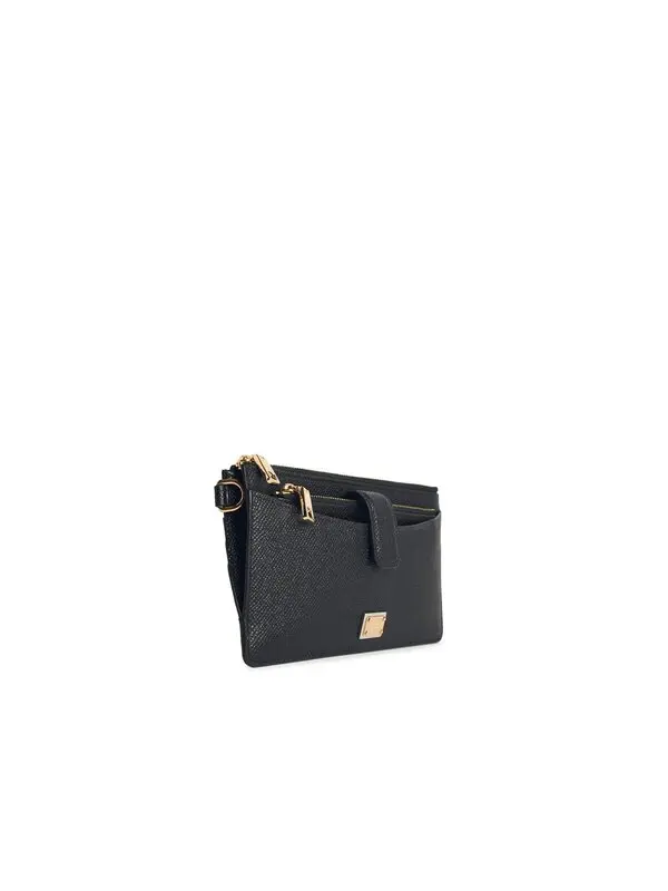 Dolce & Gabbana Leather Cardholder - Black