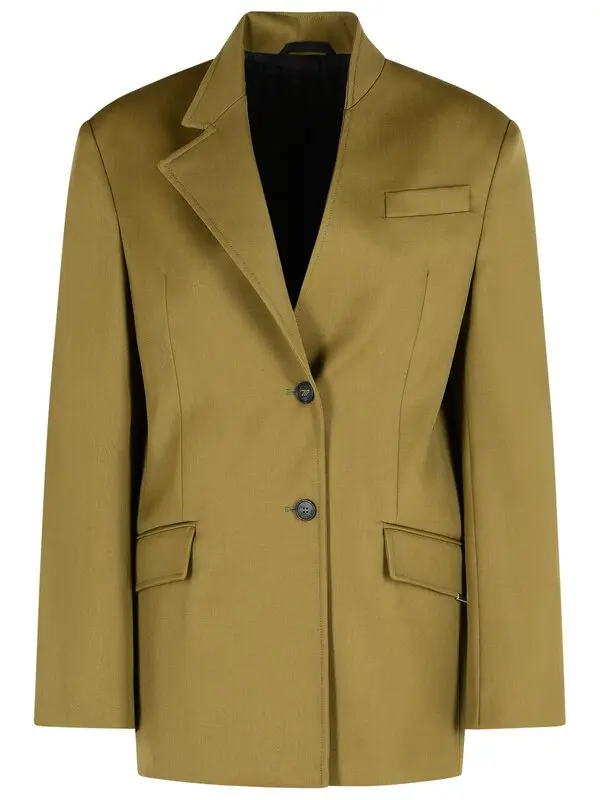 Attico Virgin Wool Blazer