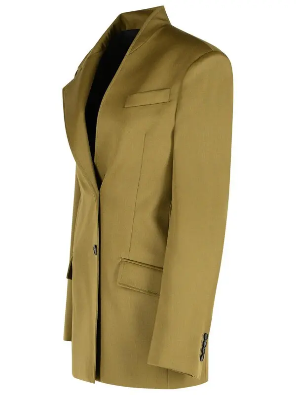 Attico Virgin Wool Blazer