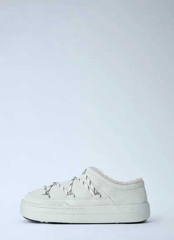 Moon Boot Mb Park Slipper Mules - White