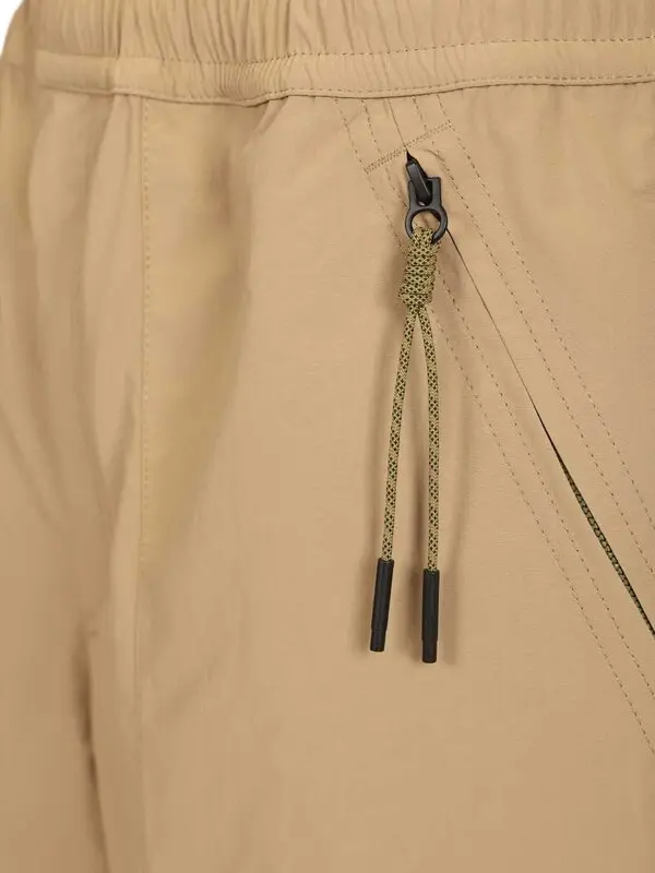 Moncler Froissé Technical Shorts - Cream